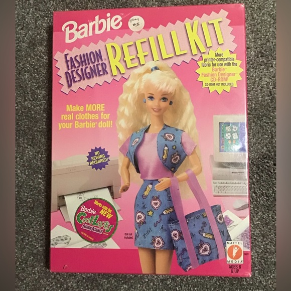 Barbie | Toys | Barbie Fashion Designer Refill Kit | Poshmark